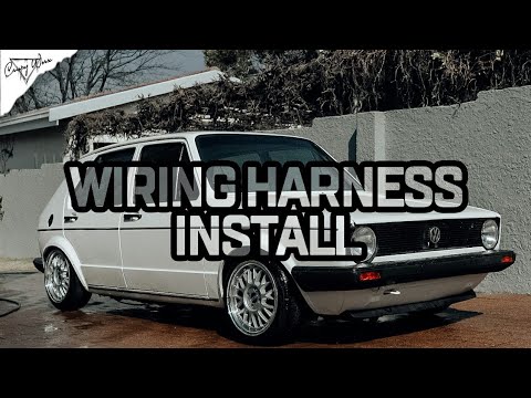 Wiring Harness Install | Golf MK1 Build - YouTube
