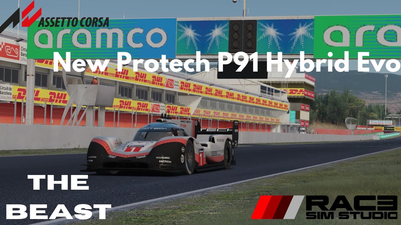 New Porsche 919 EVO by RaceSimStudio at Barcelona, THE BEAST | Assetto ...