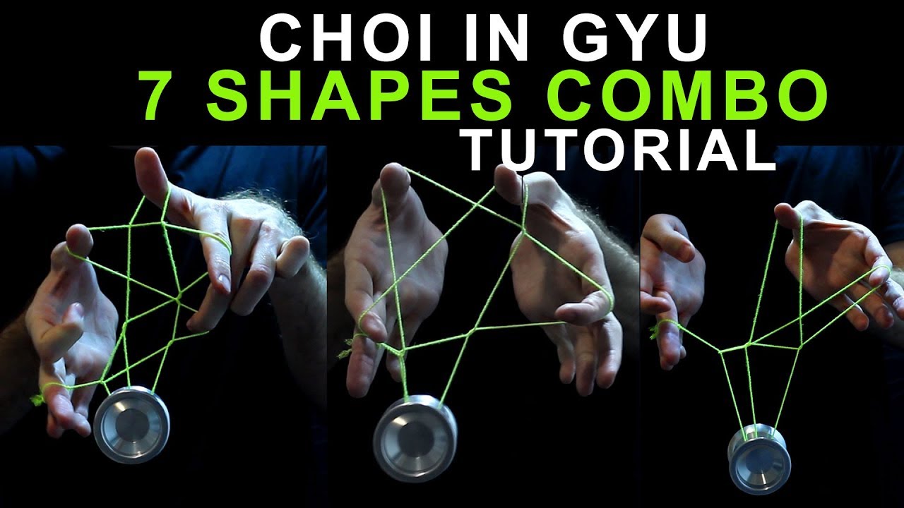 Choi In Gyu - 7 shapes picture trick yoyo tutorial - YouTube