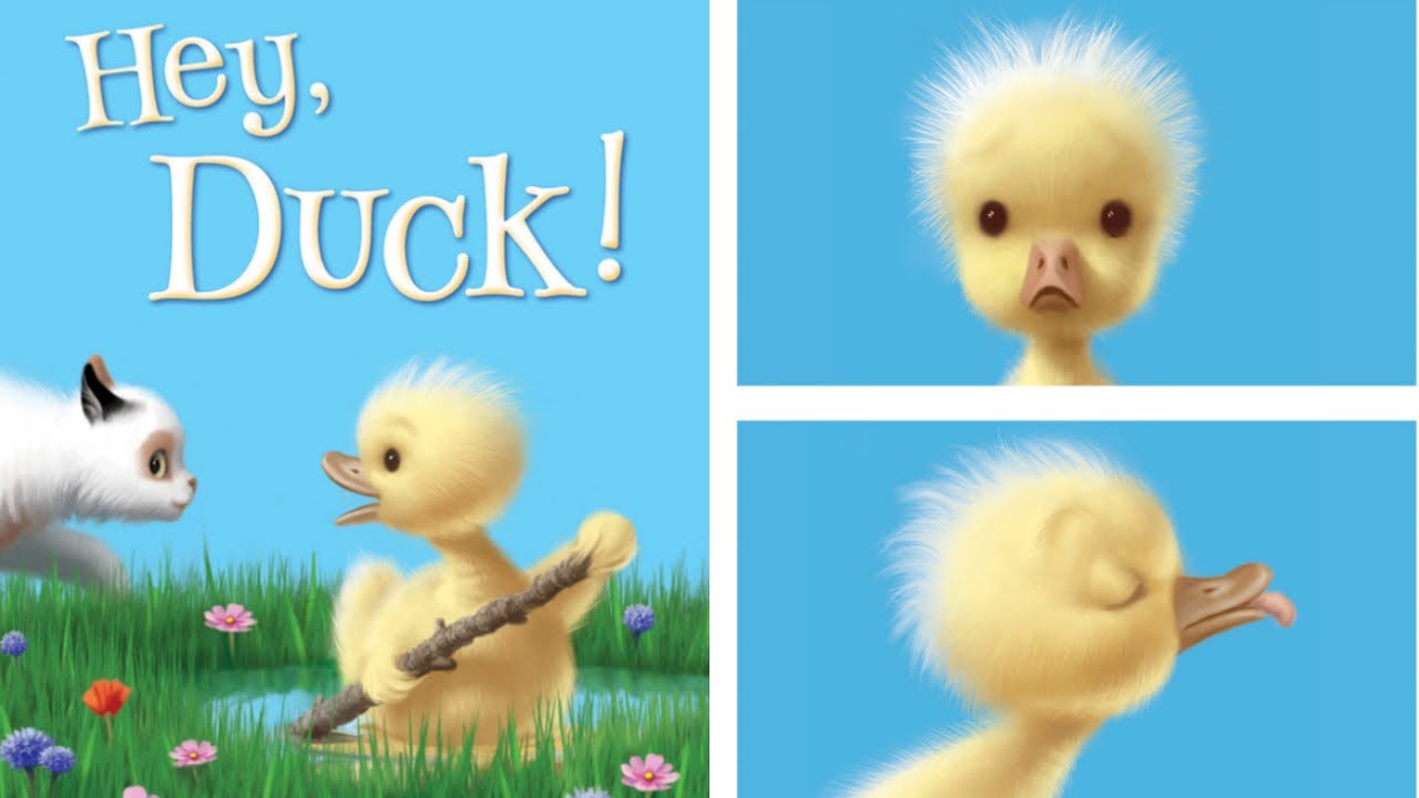 Read Aloud Books For Children - 'Hey, Duck!' by Carin Bramsen - YouTube