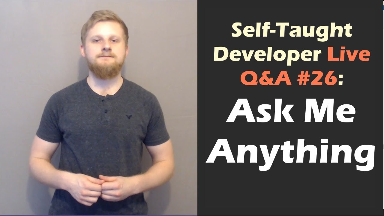 Ask A Programmer Live #26: AMA - YouTube