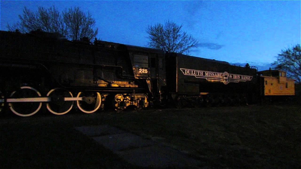 DM&IR 225 Yellowstone Steam Locomotive - YouTube