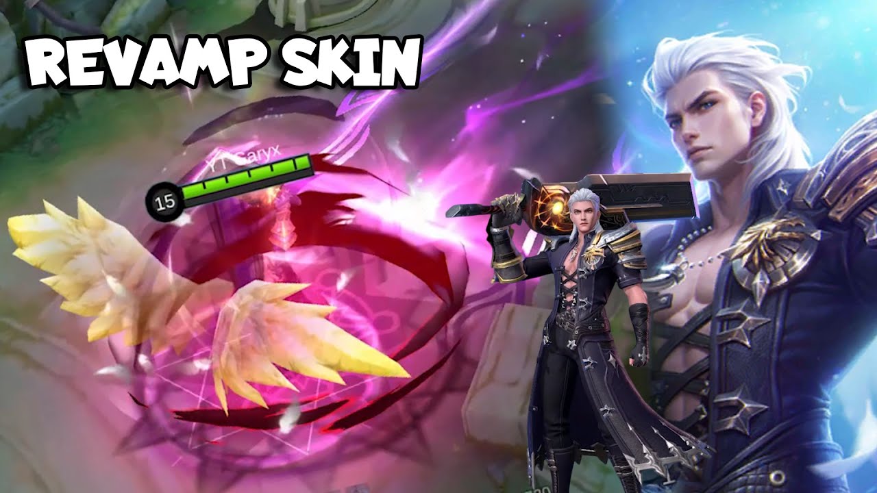 MLBB REVAMPED ALUCARD CHILD OF THE FALL SKIN, MOBILE LEGENDS HERO ...