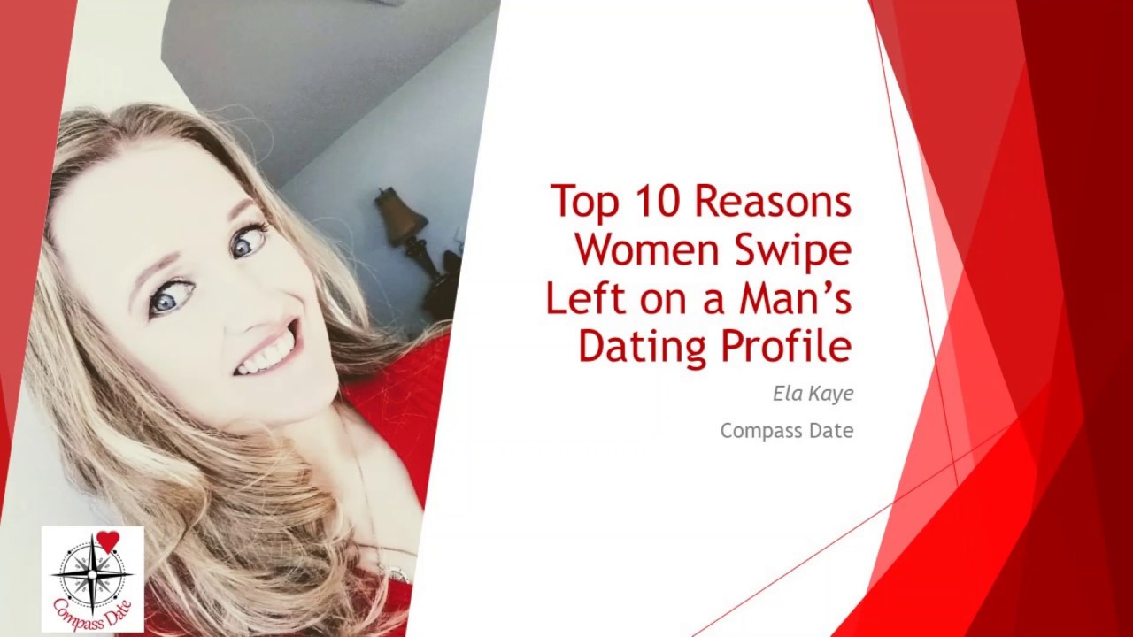 Top 10 Reasons Women Swipe Left on a Man's Dating Profile - YouTube