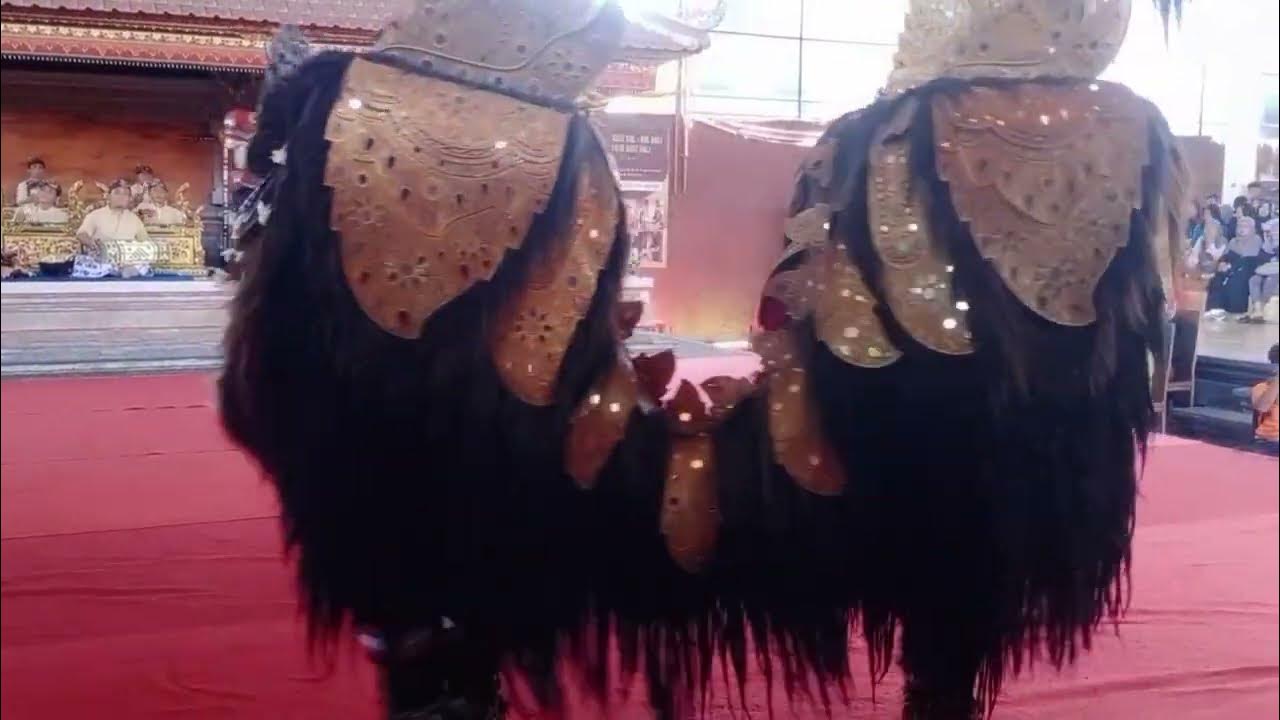 tari barong di Cening bagus - YouTube