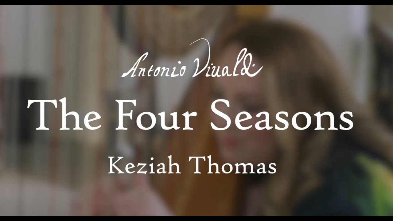 Winter from the Four Seasons performed harp Keziah Thomas - YouTube