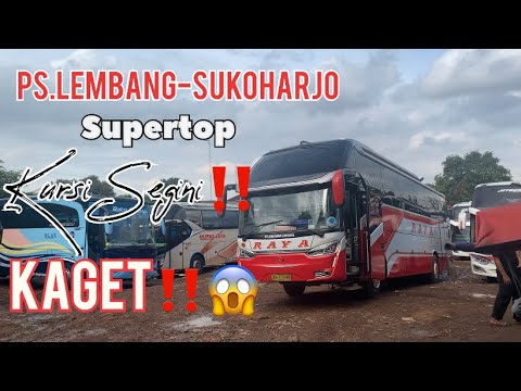 Raya Super Top Ps.Lembang-Sukoharjo #busindonesia #ayonaikbus - YouTube