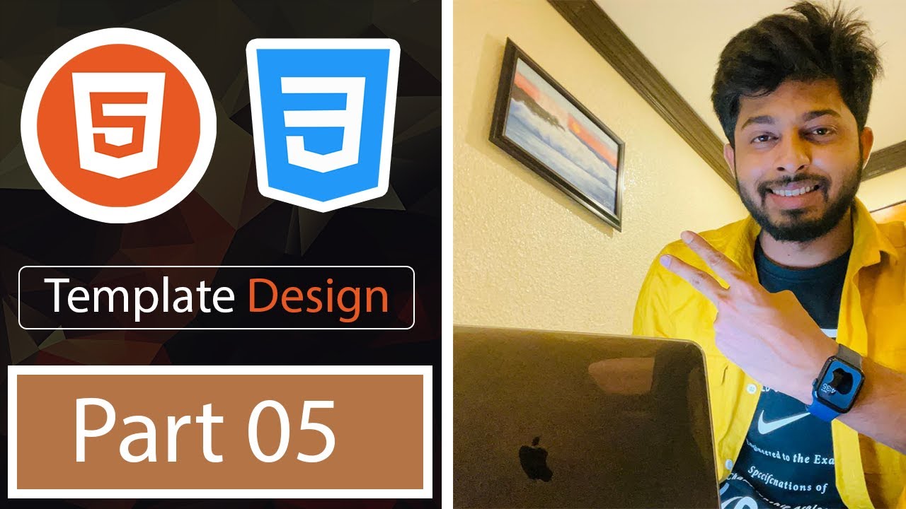 Css Web Template Design Class 05 Html And Css Live Class By Freelancer Nasim Youtube