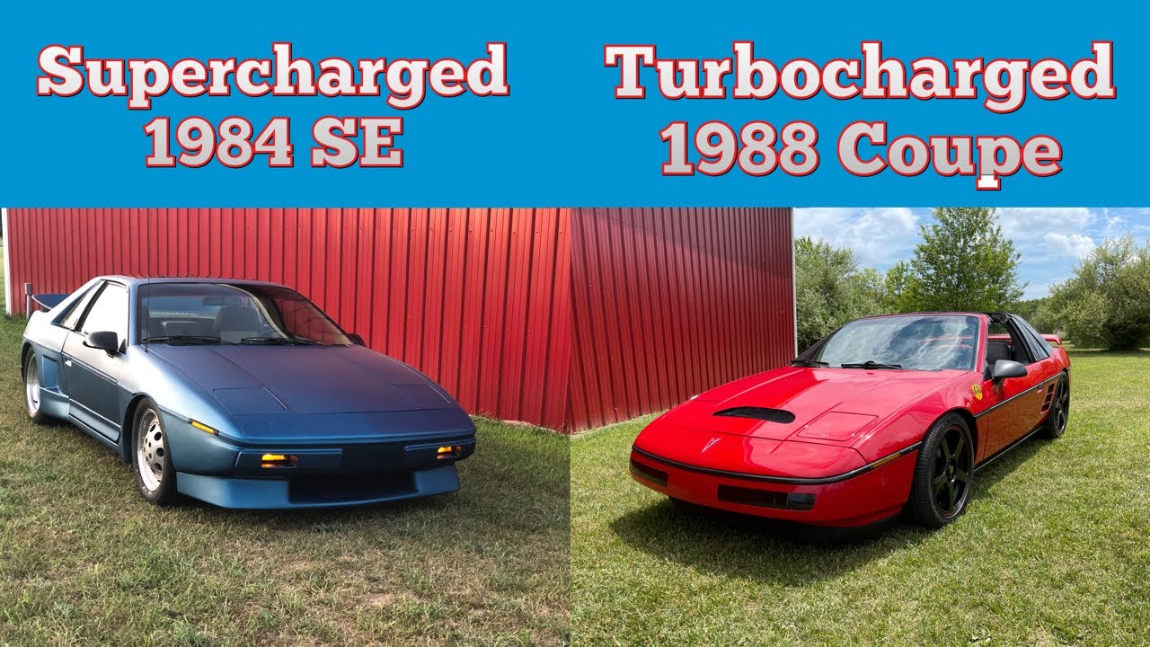 Supercharged VS Turbocharged Fiero - YouTube