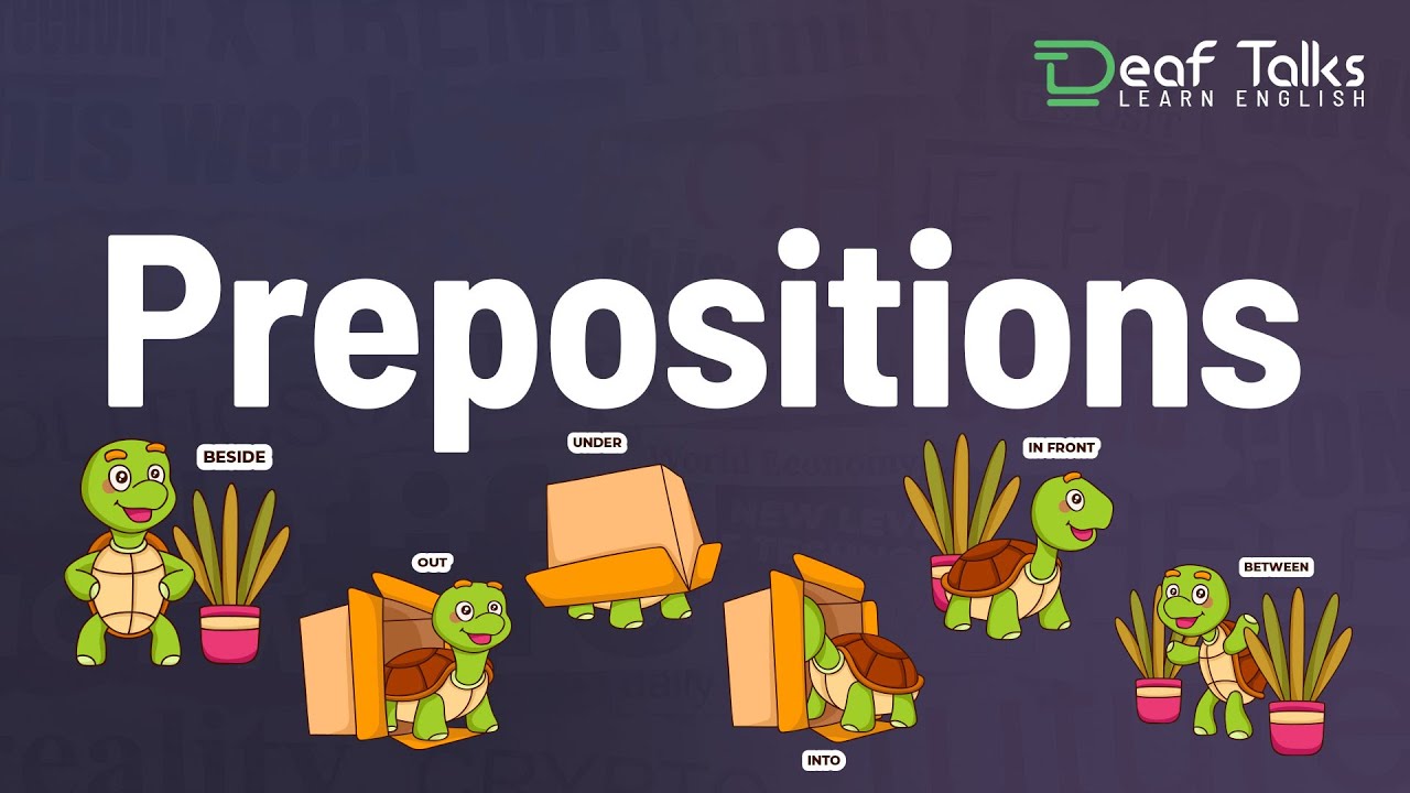 Prepositions | Deaf Talks | Learn English | Indian Sign Language ...