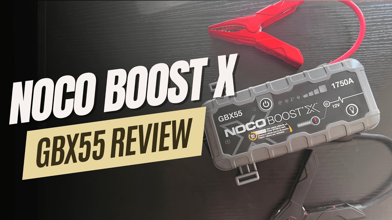 NOCO Boost X - GBX55 Car Jump Starter Review! - I use this booster ...