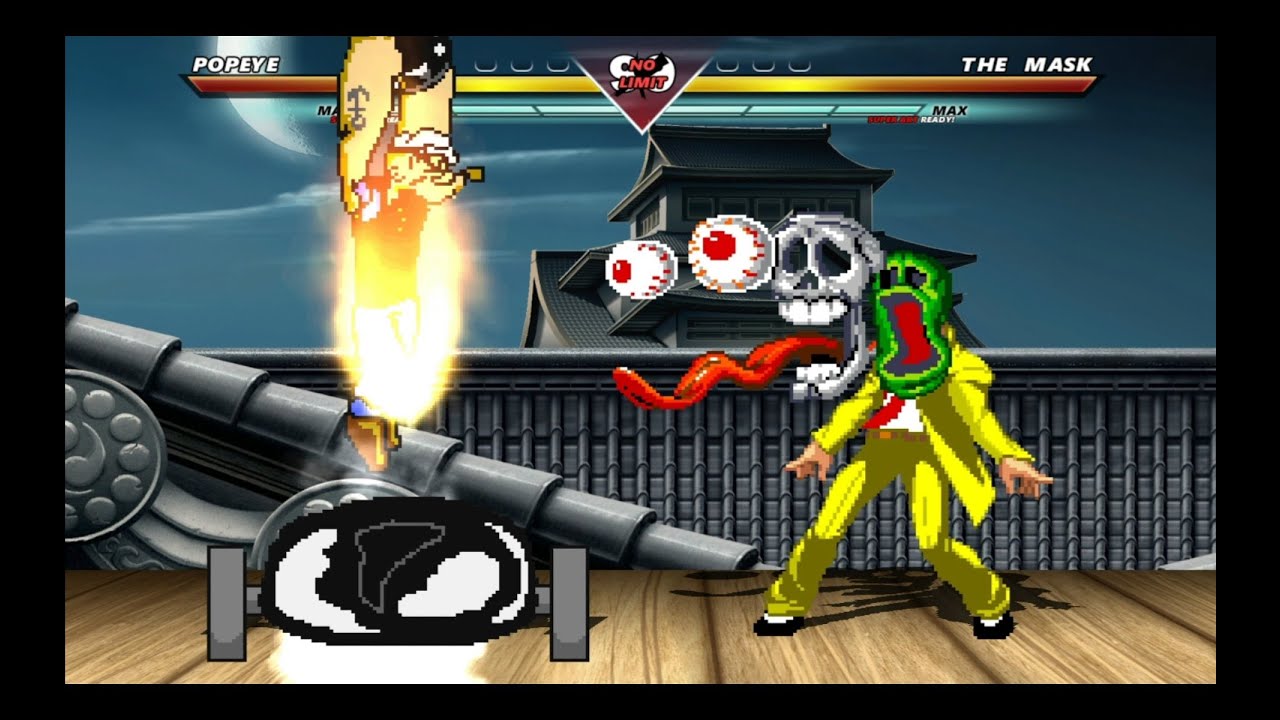 Popeye The Sailor Man VS The Mask - The Most Brutal Fight Ever - Mugen ...