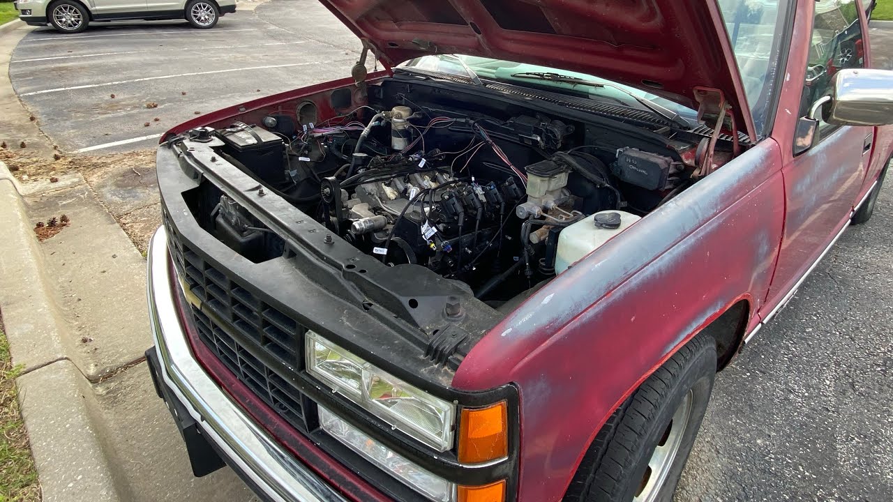 how to wire up your ls swapped OBS truck part 1 - YouTube