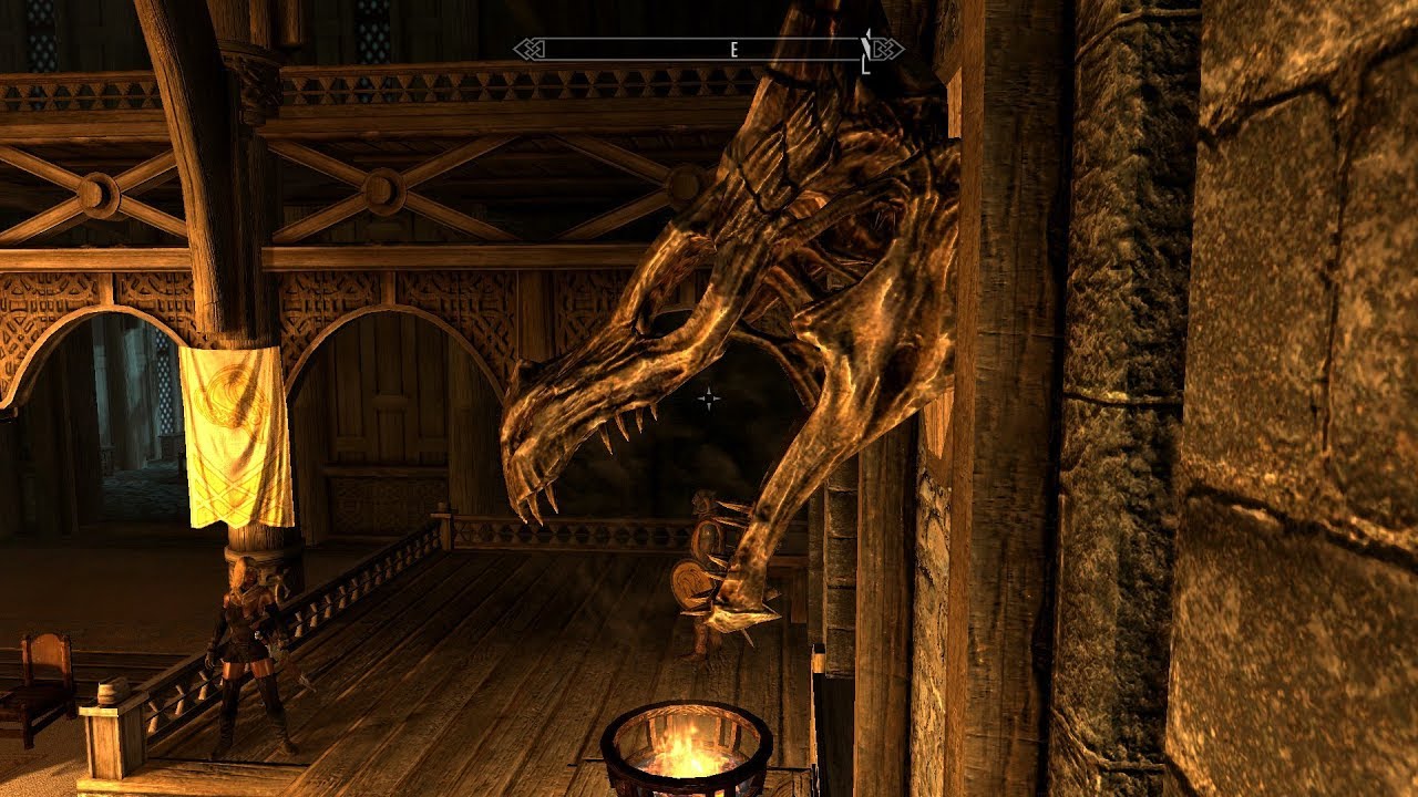 Skyrim; Fighting Mirmulnir - YouTube
