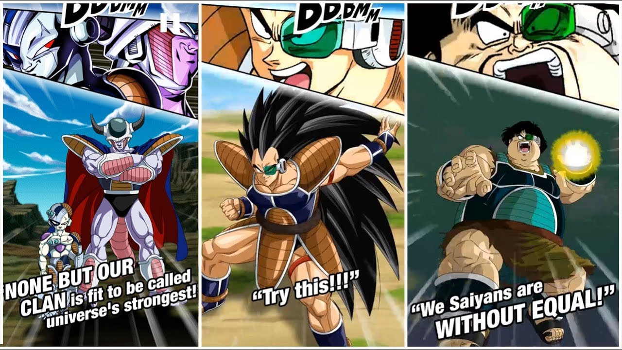 GLOBAL! LR KING COLD & MECHA FRIEZA, RADITZ, SHUGESH, FASHA, BARDOCK ...