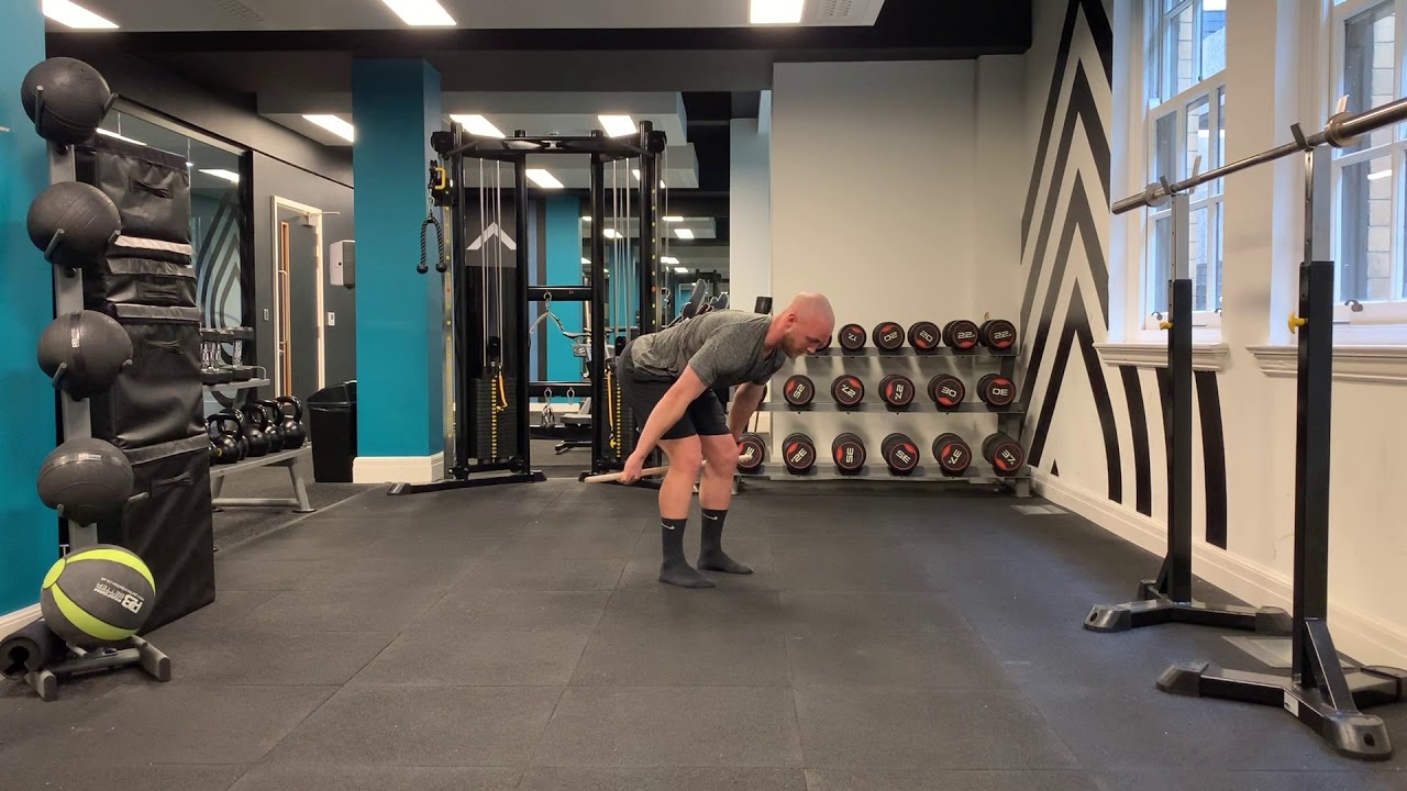 Bent Over Shoulder Extension - YouTube