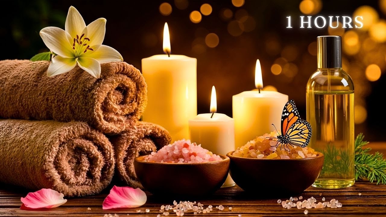 Relaxing Spa & Yoga Music | 1 Hour of Meditation Sounds for Stress ...