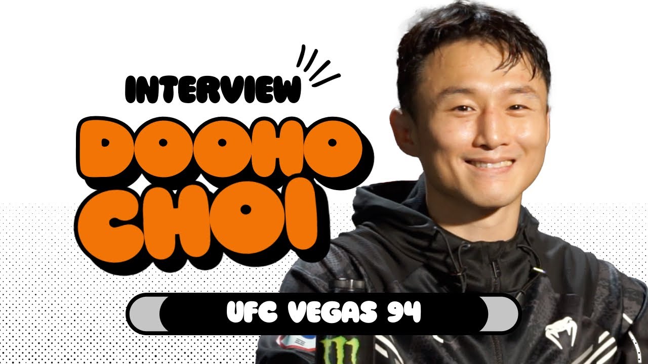 Dooho Choi UFC Vegas 94 full post-fight interview - YouTube