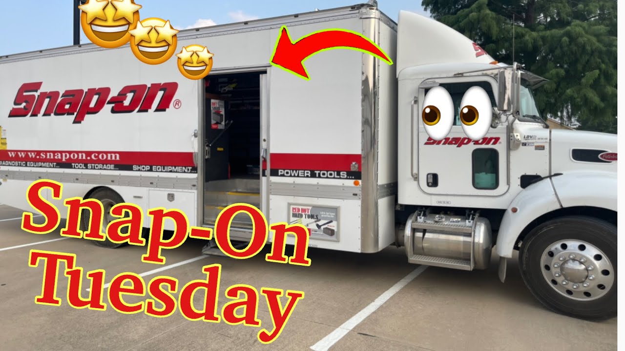 Snap-On Tuesday August 31, 2021 Snap-on Tool truck experience! - YouTube