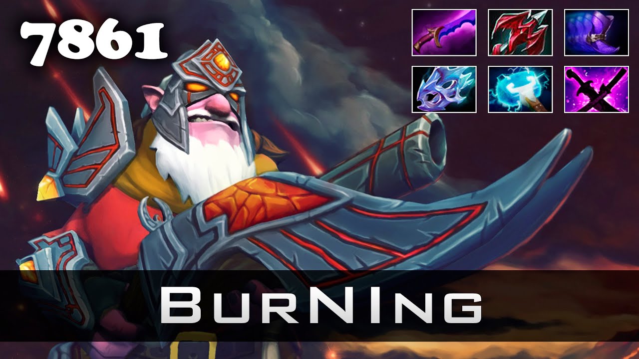 BurNIng Sniper Best Carry - 7861 MMR China Dota 2 - YouTube