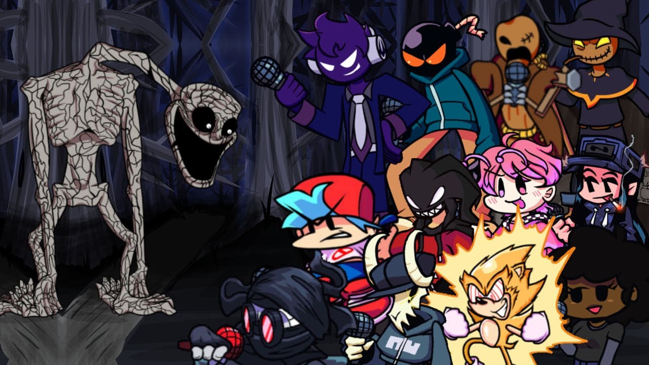 FNF Aurora But Different Characters Sing It 🎶 (Everyone Sings Aurora ...