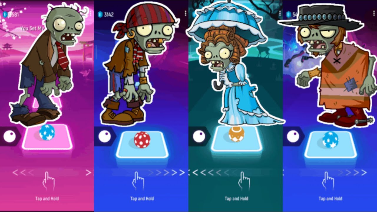 ZOMBIE'S DANCE BATTLE💀Tiles Hop💀 #tileshop #gaming #games #zombie - YouTube