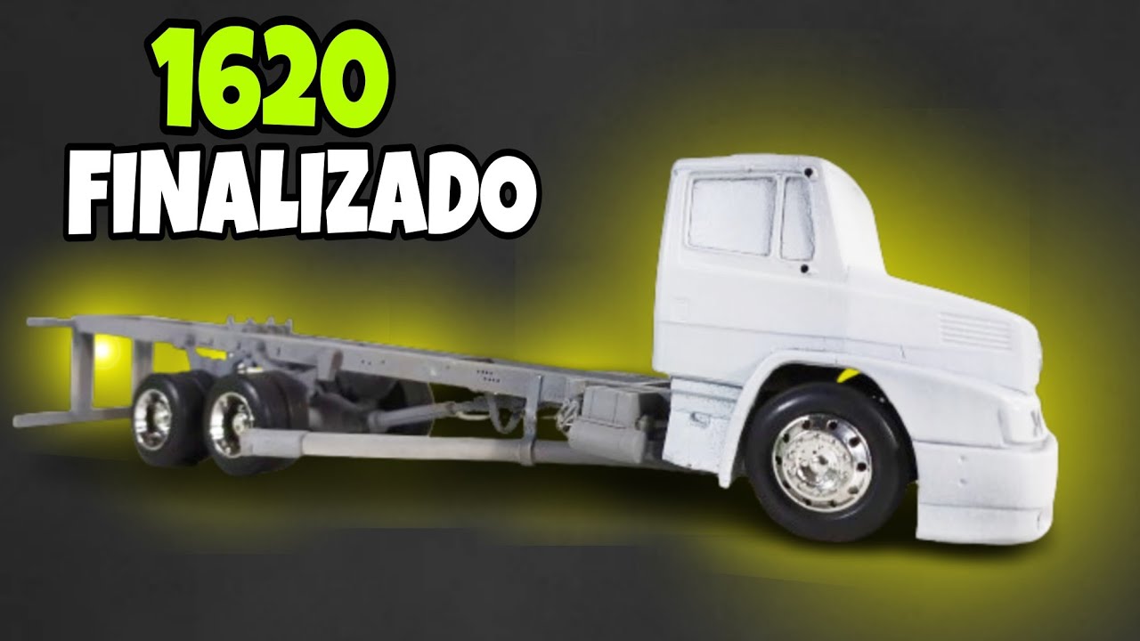 FINALMENTE ACABEI TODOS DETALHES DO 1620 MINIATURA. - YouTube