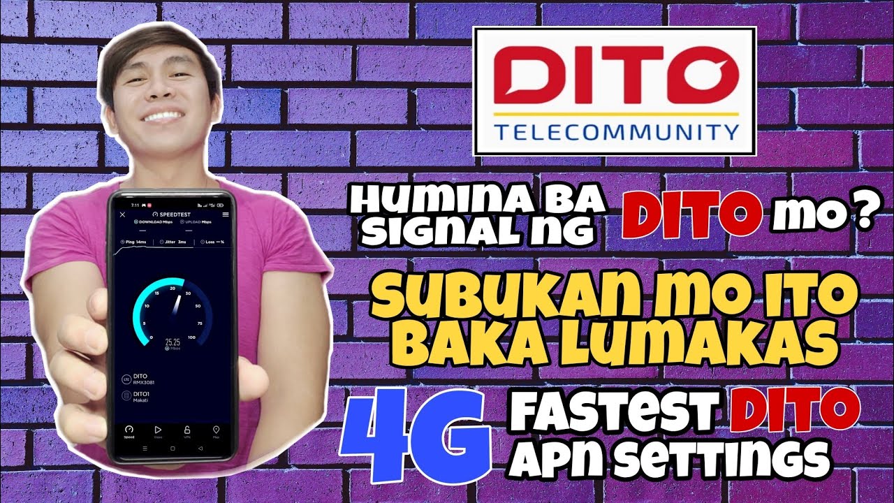 Fastest DITO APN settings, Anti LAG | APN Settings Tutorial |JAMES ...