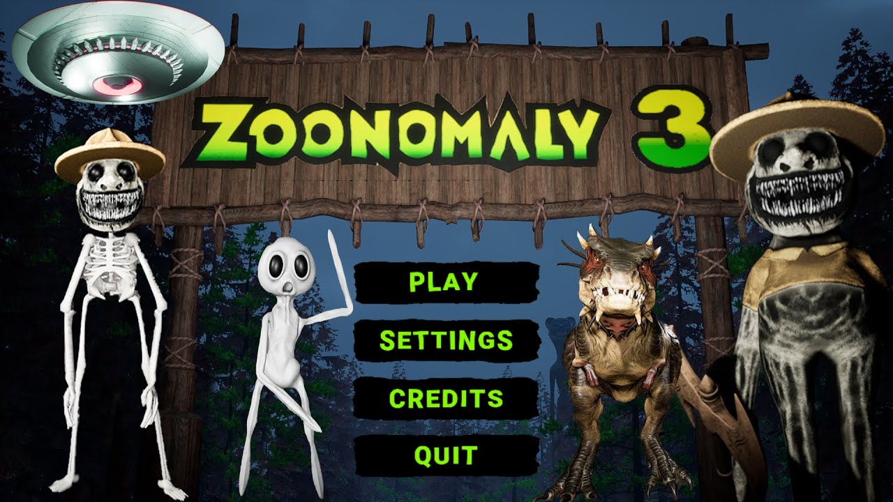 Zoonomaly 3 Oficial Full Game Play - The Zookeeper's Night Of Terror ...