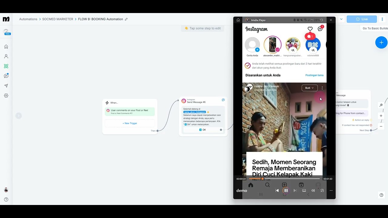 Socmed Marketer Demo - YouTube