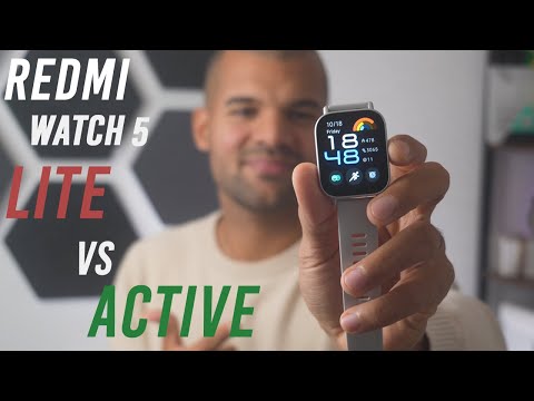 Xiaomi Redmi Watch 5 Active vs. Redmi Watch 5 Lite - Smartwatch-Vergleich