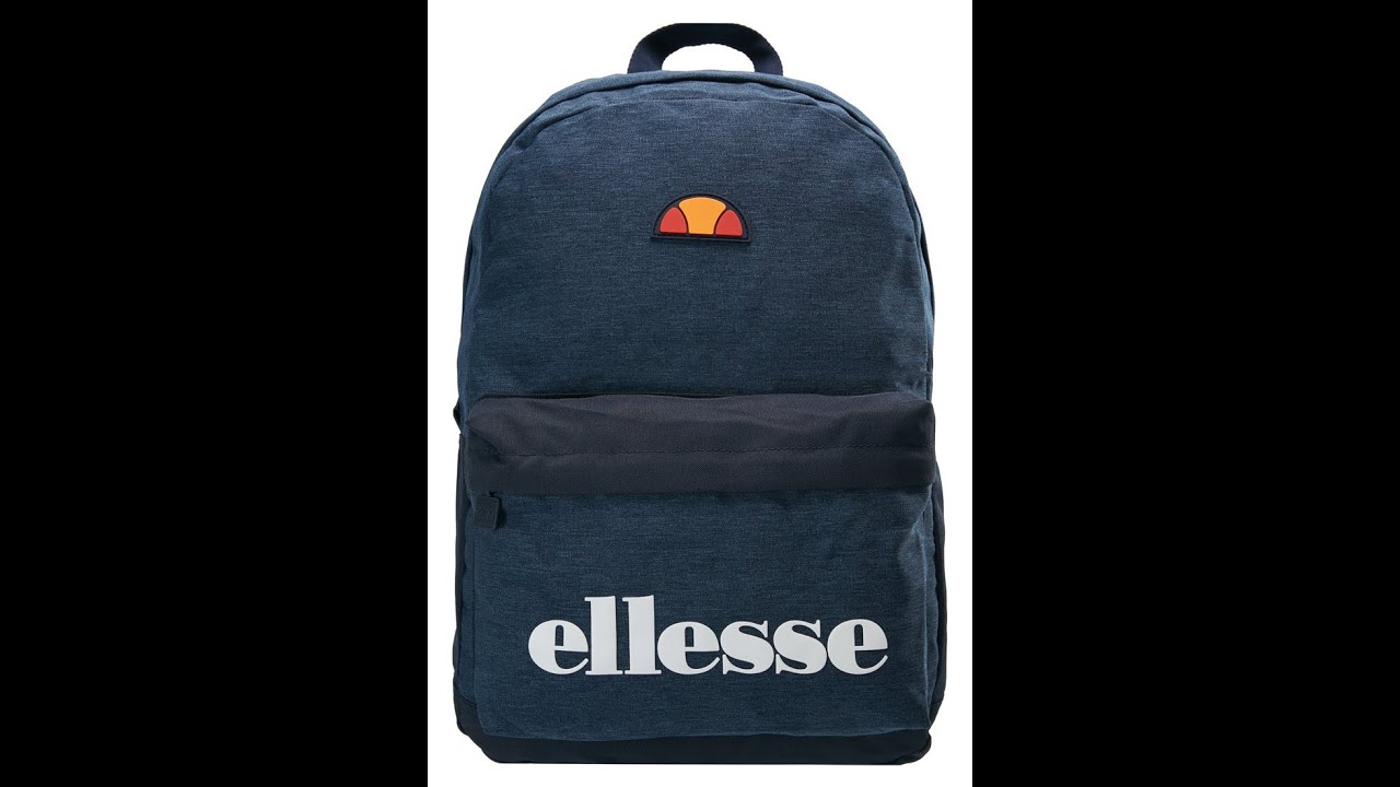 Ellesse backpack Navy Unboxing - YouTube