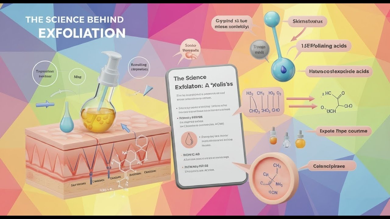 The Science Behind Exfoliation: A Chemist's Perspective - YouTube