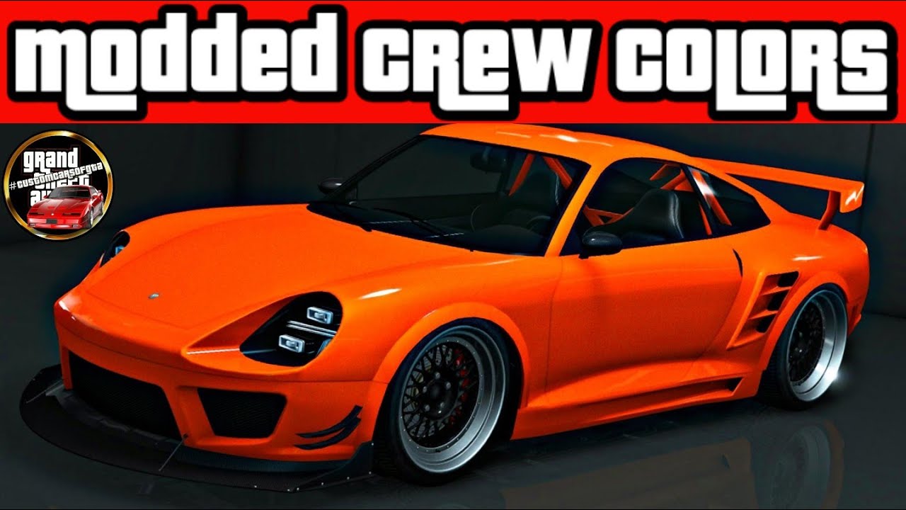 10 Modded Crew Colors in GTA 5 Online! *SUB REQUESTS* - YouTube