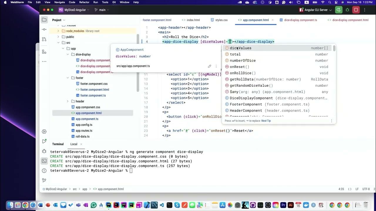 SYST24444 - MyDice Angular - video 1 - Fall 2024 - YouTube