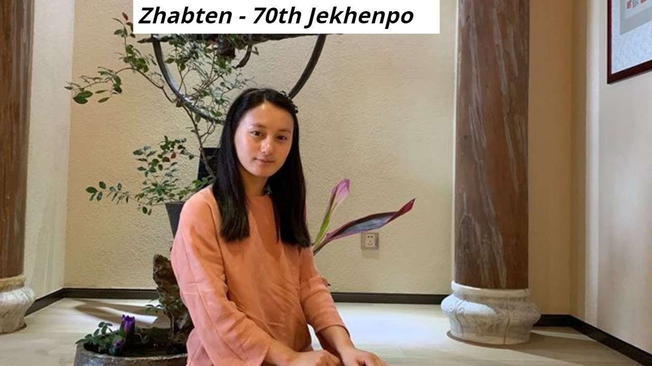 Phubzam Chechey | Zhabten for 70th Jekhenpo | Long life prayer - YouTube