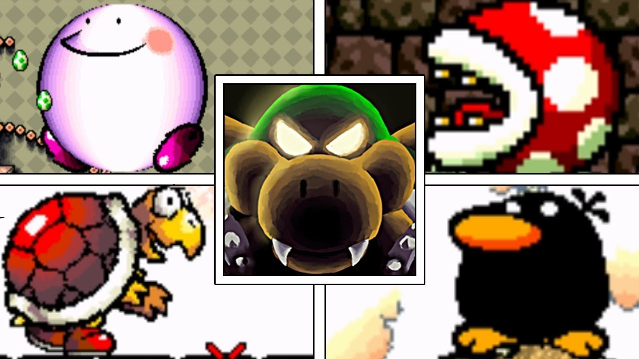 Yoshi's Island: ALL BOSS FIGHTS (No Damage) - YouTube