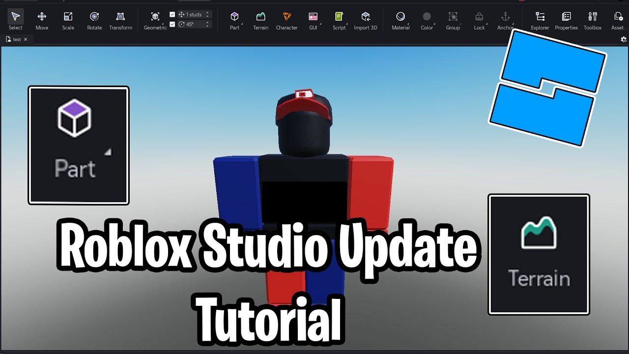 New Roblox Studio Interface Overview + Tutorial - YouTube