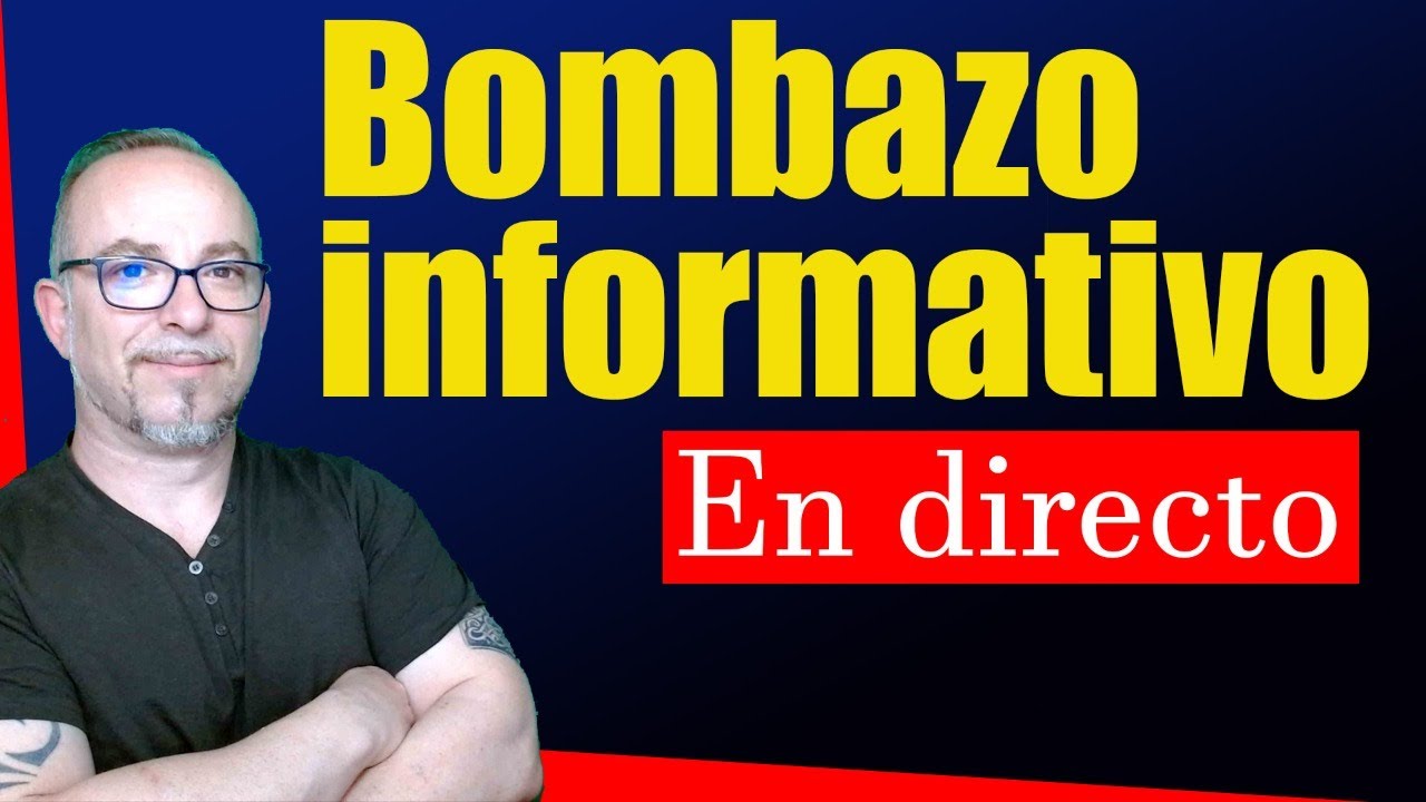 Bombazo informativo en directo con El Tribuno - YouTube