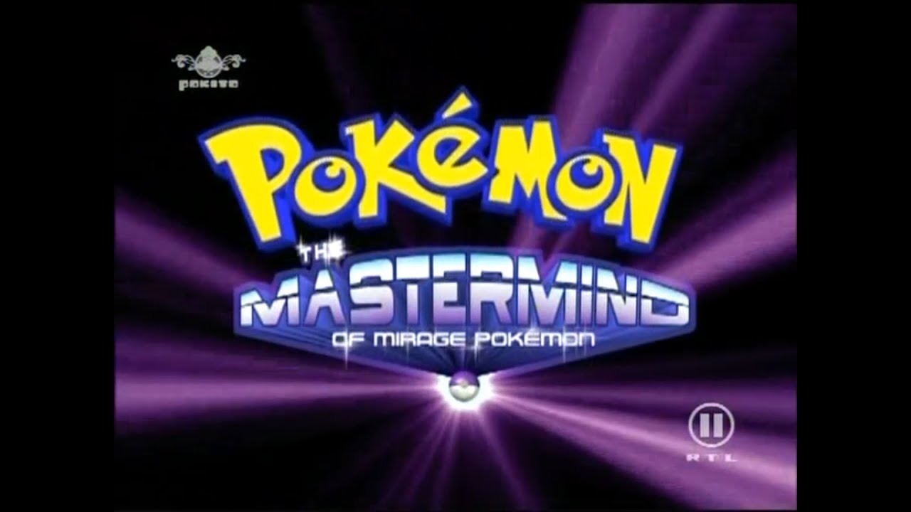 Pokémon: The Mastermind of the Mirage Pokémon - Intro Deutsch - YouTube