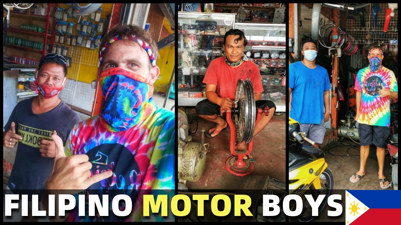 FILIPINO MOTOR SHOP BOYS - Barangay Mountain Road Adventure (Home In ...