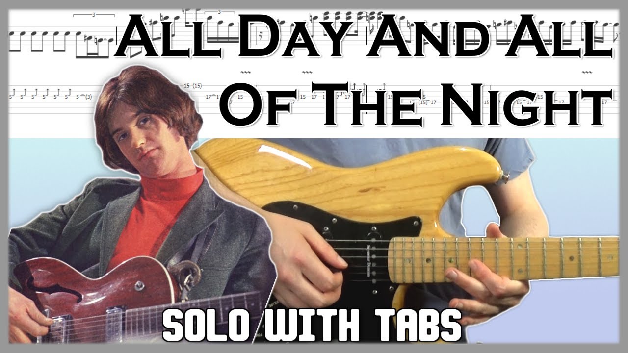 All Day And All Of The Night Solo Tab & Lesson | The Kinks - YouTube