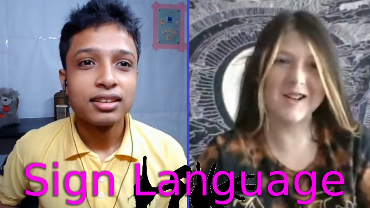 #67 - She learned sign language for her Deaf Friend! - YouTube