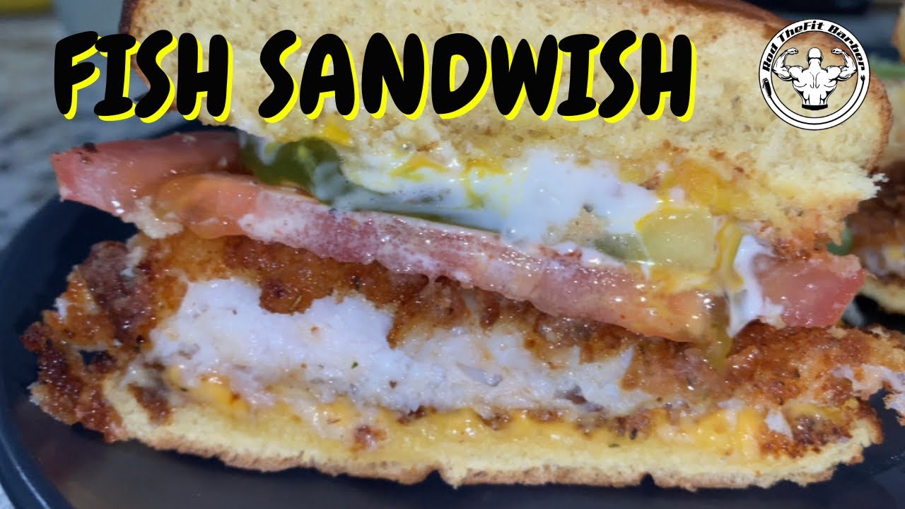 The ultimate Fried Fish sandwich ever | easy to make | Better than ...