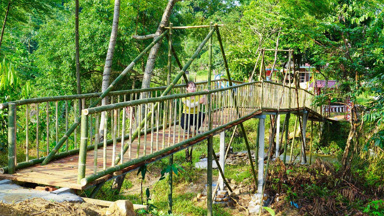 Build a Higher And Stronger Bridge With Iron Bars - Bridge Railing Made ...