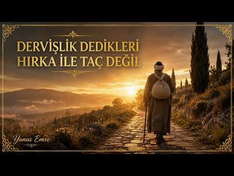Dervişlik Dedikleri Hırka İle Taç Değil | Yunus Emre İlahisi