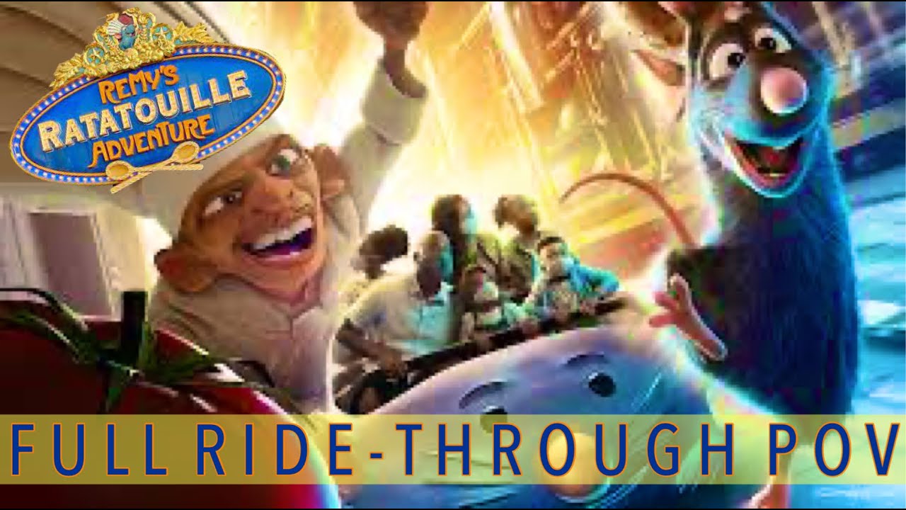 Remy’s Ratatouille Adventure at Epcot || Full Ride-Through POV ...