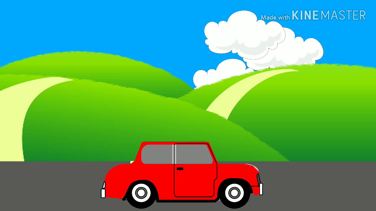 ANIMASI PERJALANAN|ANIMASI MOBIL MOBILAN - YouTube