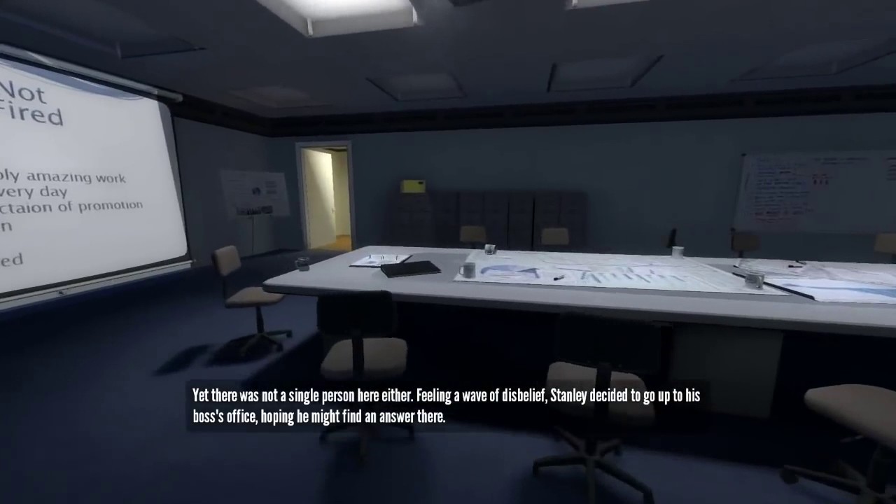 The Boss's Office - The Stanley Parable HQ - YouTube