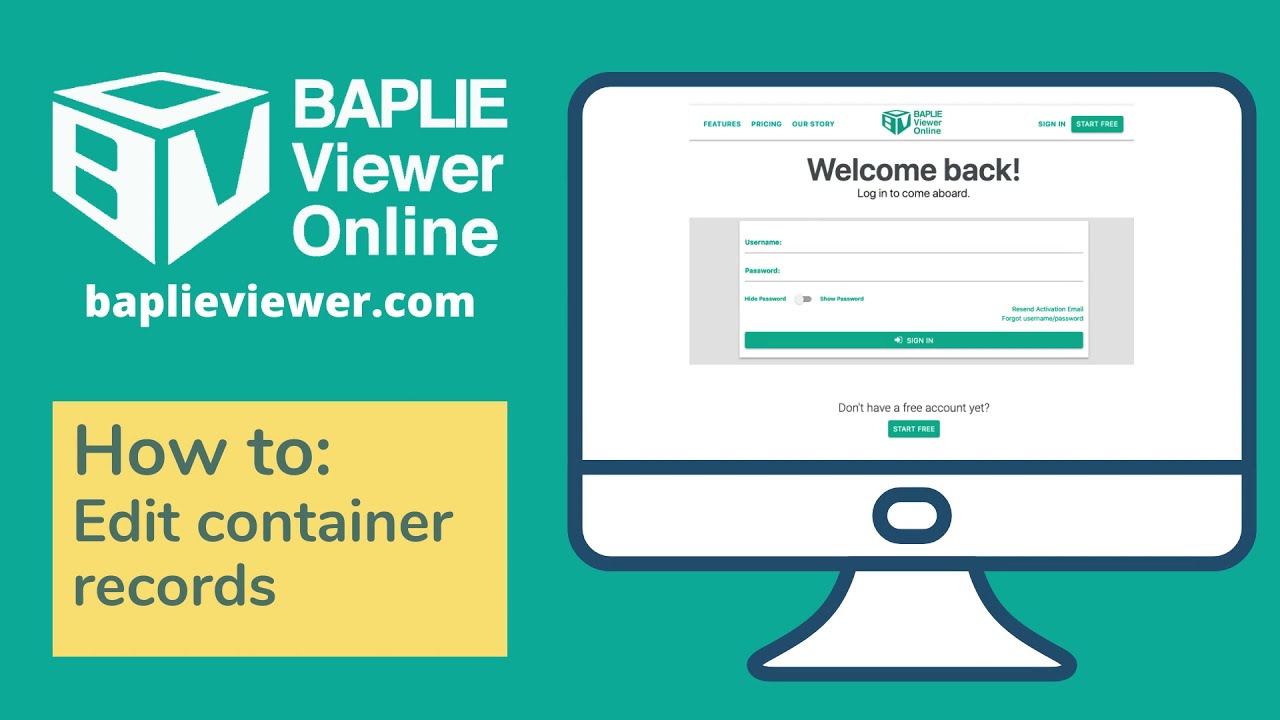 How to edit a BAPLIE container record with BAPLIE Viewer Online - YouTube